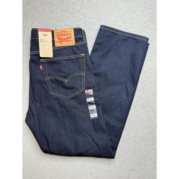 Levi's | Jeans | Levis 55 Regular Fit Zip Fly Straight Leg Denim Jeans ...